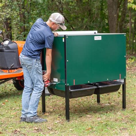 Premium Compact Continuous Flow Vermicomposting System Hiwassee Products
