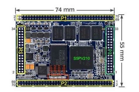Smart210 Tiny210v2 S5pv210 Arm Cortex A8 Board At Best Price In Mumbai