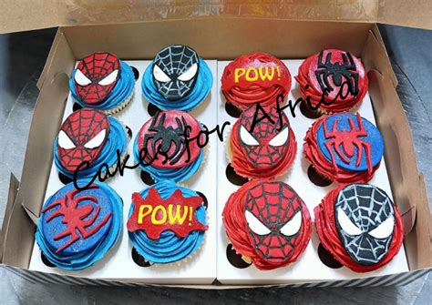Cup007 Spiderman Cakes For Africa