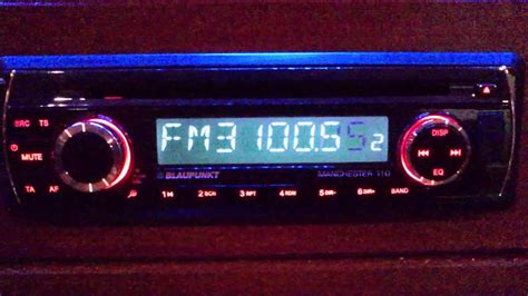 Blaupunkt Tokyo 110 - Radio stations search and store - YouTube