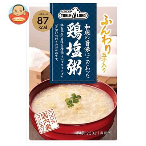 【内祝い】 丸善食品工業 テーブルランド 玉子がゆ 250gパウチ×24 12×2 袋入× 2ケース 送料無料 レトルトご飯 おかゆ 国産 お