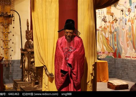 十三陵明代人物蜡像老臣文官高清图片下载红动中国