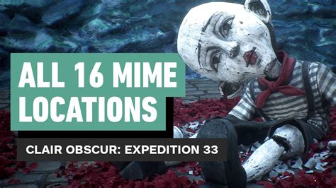 Clair Obscur Expedition 33 All 16 Mime Locations All Mime Cosmetics