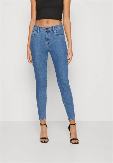 Levis® Retro High Skinny Jeans Skinny Fit Black Denim Zalandodk