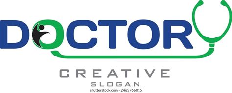 Docter Logo Icon Vector Creative Stock Vector Royalty Free 2465766015