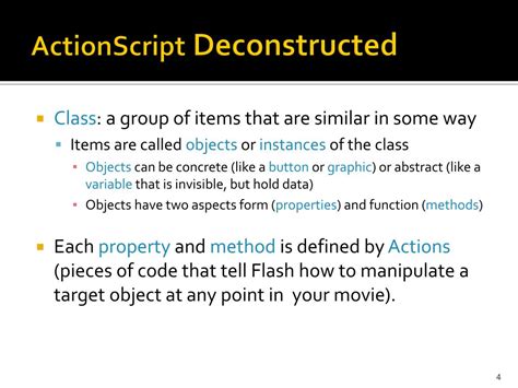 Ppt Actionscript Powerpoint Presentation Free Download Id992465