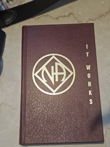 Narcotics Anonymous Basic Text First Edition Red 2624 Book Ebay
