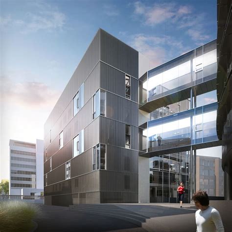 Extension Bureaux Et Création Datacenter Strasbourg Aea Architectes