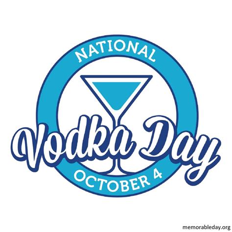 Celebrate National Vodka Day On October 4th