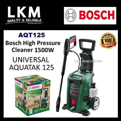 Bosch Universal Aquatak 125 High Pressure Cleaner 1500w 125 Bar