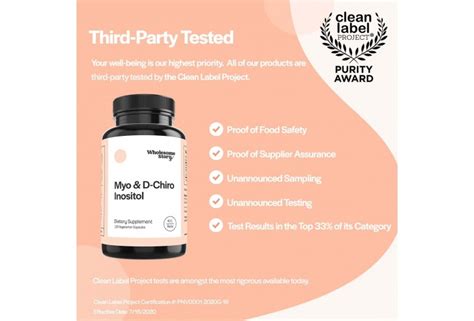 Myo Inositol And D Chiro Inositol Blend 30 Day Supply Most Beneficial