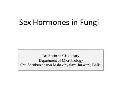 General Characteristics And Classification Of Fungi Ppt