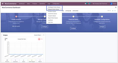 Order Queues Odoo WooCommerce Connector By Emipro