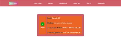 GitHub Aamirkhan Adobe App Adobe Media Is A Social Media Platform Where Users Must Log In