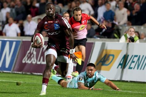 Top 14 Bordeaux Bègles à l arraché devant Toulon