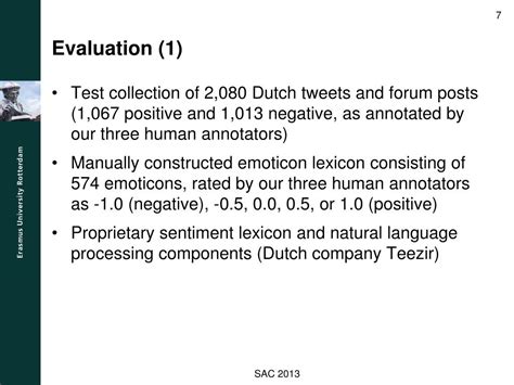 Ppt Exploiting Emoticons In Sentiment Analysis Powerpoint