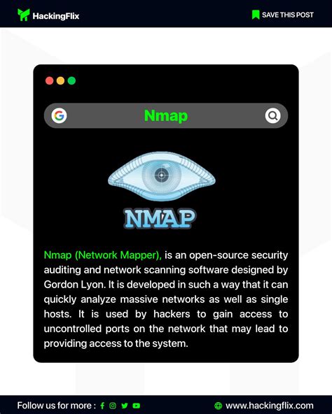 Cybersecurity Cybersecuritytrainning Nmap Hackingflix