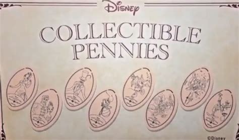 Disney Pressed Pennies Penny Set Port Orleans French Quarter Princess