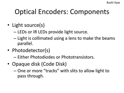 ppt optical encoders lvdt powerpoint presentation free download