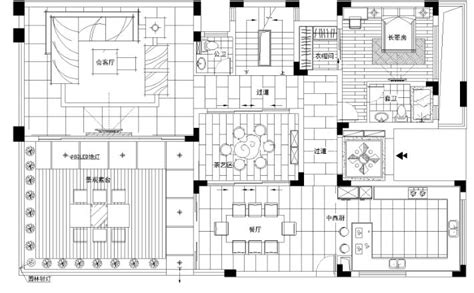 广东商业别墅精装室内设计施工图 筑图 建筑景观素材lumion模型方案文本cad施工图su模型下载