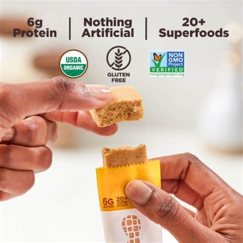 Perfect Bar Mini Gluten Free Peanut Butter Protein Bar Organic 8 Ct
