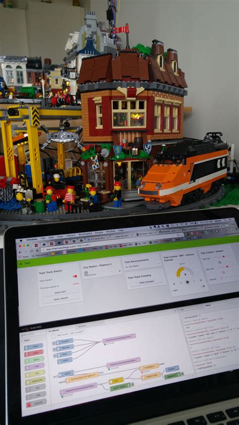 Lego Train Automation Iol Internet Of Lego Open Electronics