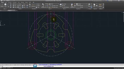 A Doua Proiectie In Curs Autocad Lt Workshop Youtube