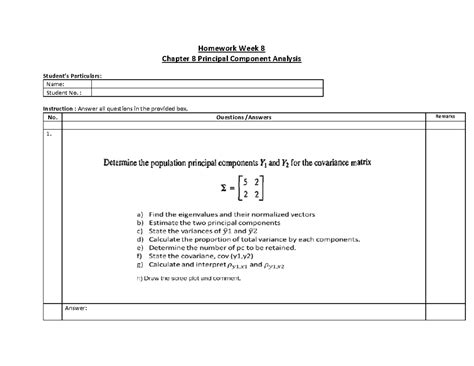 Homework Week 8 Applied Multivariate Analysis Instruction