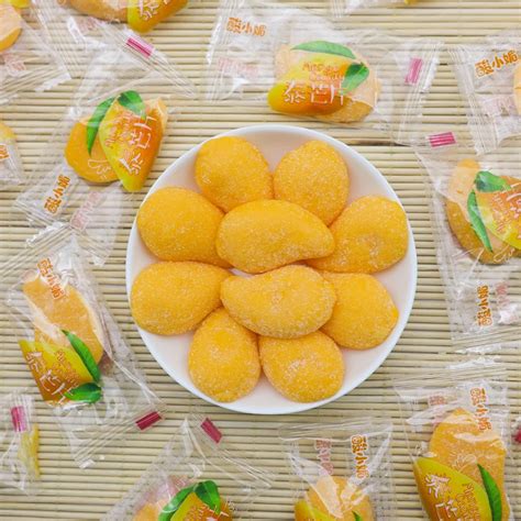 Mango Gummies Between Meal Nibbles Sweet Candies And Sweets Candied