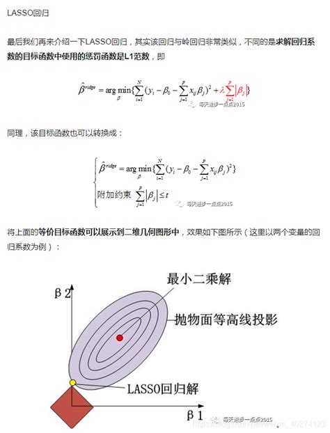 Lasso回归、岭回归理解lasso自变量的回归系数 Csdn博客