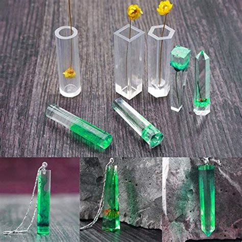 500g Big Bottle Crystal Clear Uv Epoxy Resin Diy Kit With 8 Molds 9