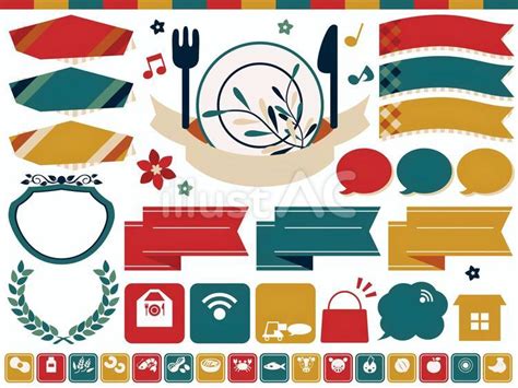 飲食店メニュー作り支援素材イラスト No 23989230｜無料イラスト・フリー素材なら「イラストac」