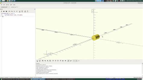 Openscad Simplified 09 Rotate Stuff Youtube