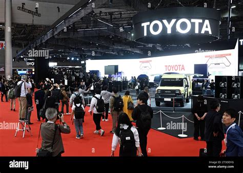 The Japan Mobility Show 2023 Is Opened To Media In Tokyo On Oct 25