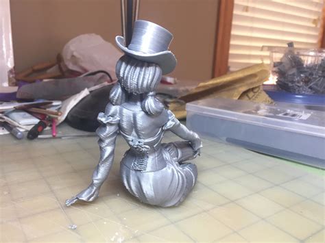 Steampunk Girl Pinup 3d Print Model 3d Model 3d Printable Cgtrader