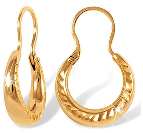 Купить Серьги The-Jeweller Казачьи серьги-калачи скобы из золота за ...