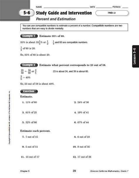 Quia Class Page Math Chapter