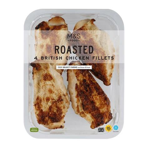 Mands 4 Roast Chicken Breast Fillets Ocado