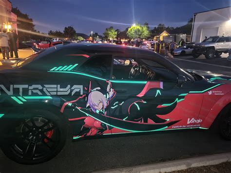 Badass Anime Car Wrap Dreferenz Blog
