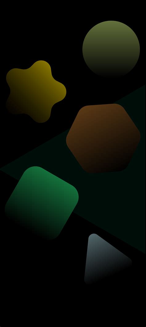 Android 12 Material You Shape Wallpaper [3859x8631] R Amoledbackgrounds
