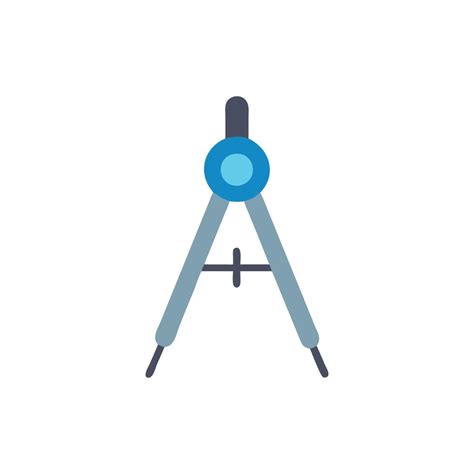 Drafting Compass Icon For Engineering Projects 59083692 Vector Art At