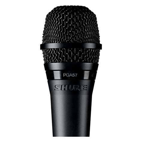 Shure Pga57xlr Microphone Dynamic Lo Z Instrument Cardioid Xlr Xlr