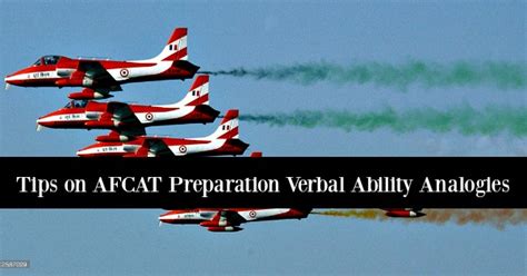 Tips On AFCAT Preparation Verbal Ability Analogies