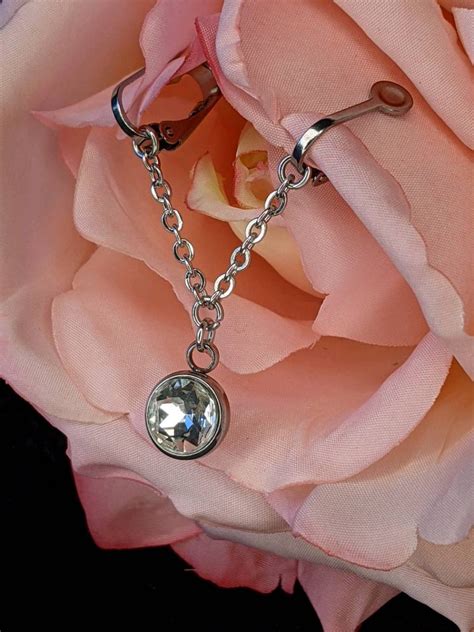 Labia Jewelry Clitoral Clip Erotic Intimate Non Pierced Labia Etsy UK