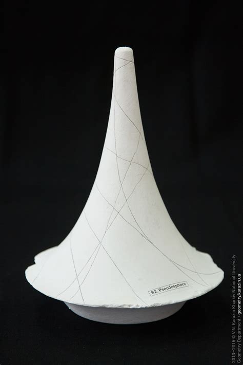 Pseudosphere — Geometric Models Collection Of V N Karazin Kharkiv