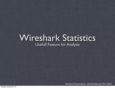 Network Packet Analysis Ppt
