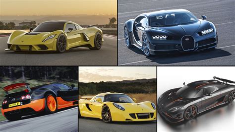 Arriba De Los 400 Kmh Un Repaso Por Los 5 Autos Más Rápidos Del Mundo