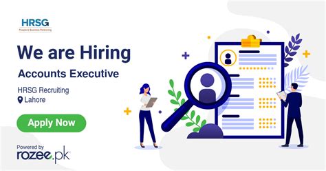 Accounts Executive Job Lahore HRSG Recruiting ROZEE PK