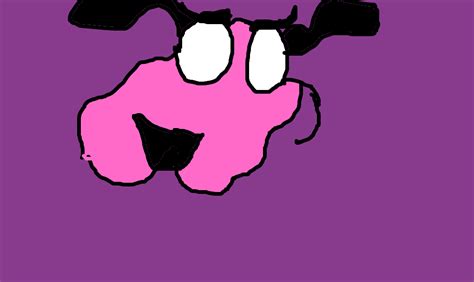 Coragem o cão covarde Desenho de PhD Gartic