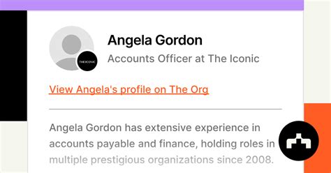 Angela Gordon Accounts Officer At The Iconic The Org